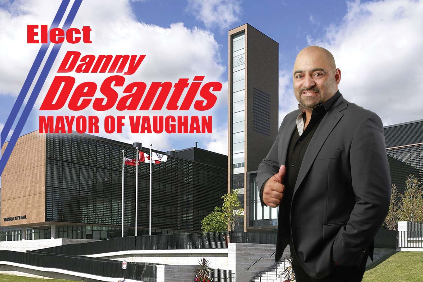 Problems in Vaughan Force Danny DeSantis to run for Office